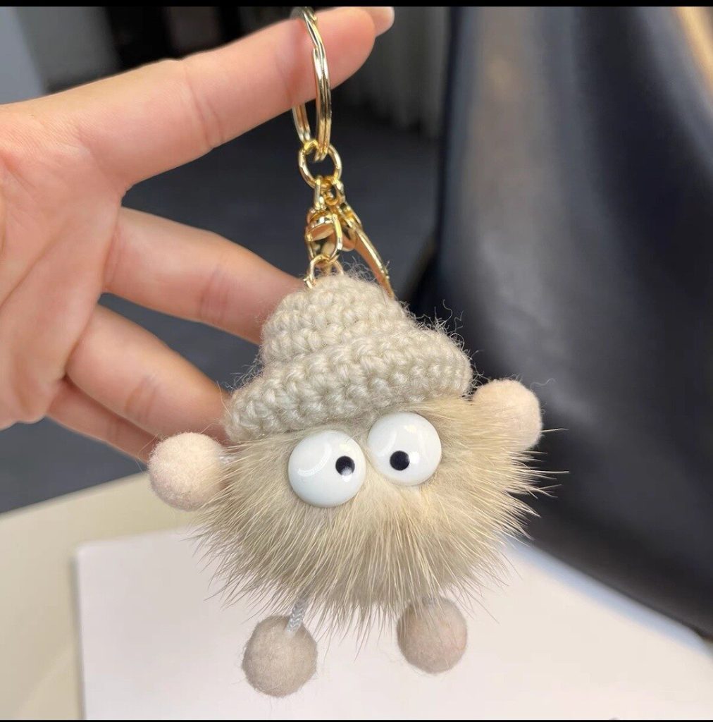 Studio Ghibli Spirited Away Briquettes Elf Keychain