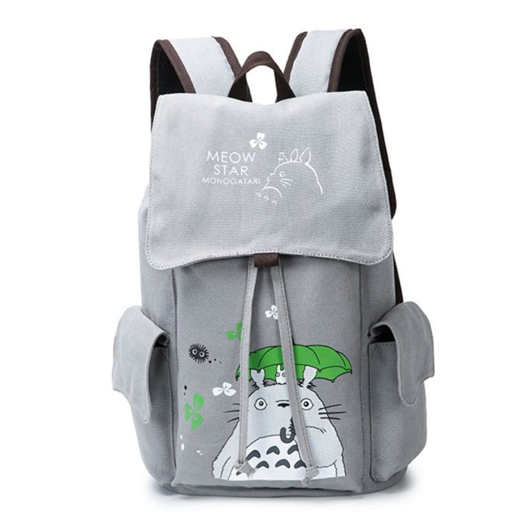Studio Ghibli My Neighbor Totoro Cosplay Canvas Backpack
