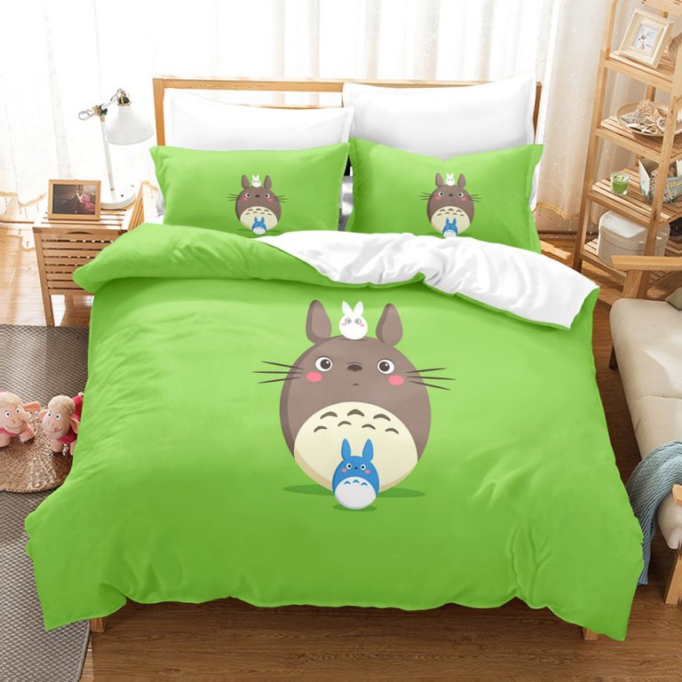 Studio Ghibli My Neighbor Totoro Kawaii Chibi Bedding Set