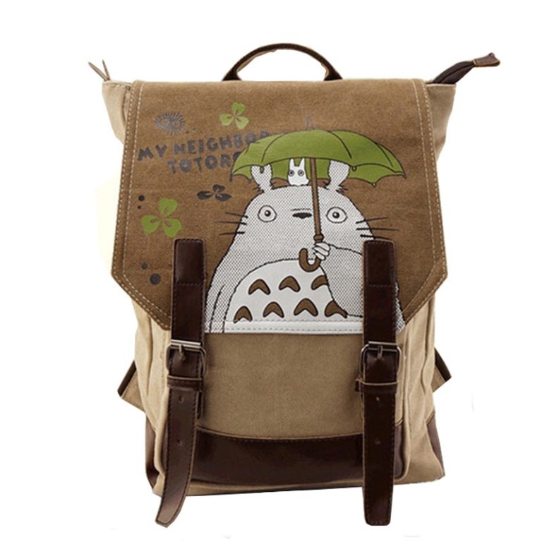 Studio Ghibli My Neighbor Totoro Canvas Backpack