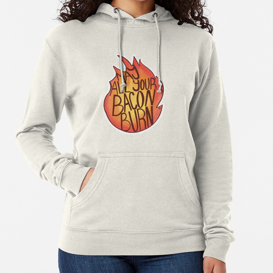 Studio Ghibli Calcifer Quote Sticker Hoodie - Studio Ghibli Merch