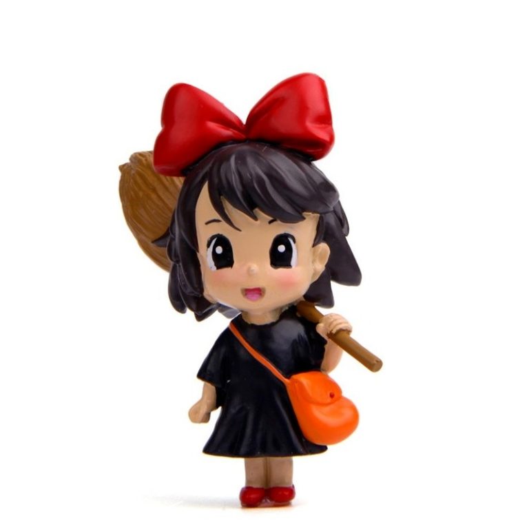 Studio Ghibli Kiki's Delivery Service Broom Witch Little Girls Dolls ...