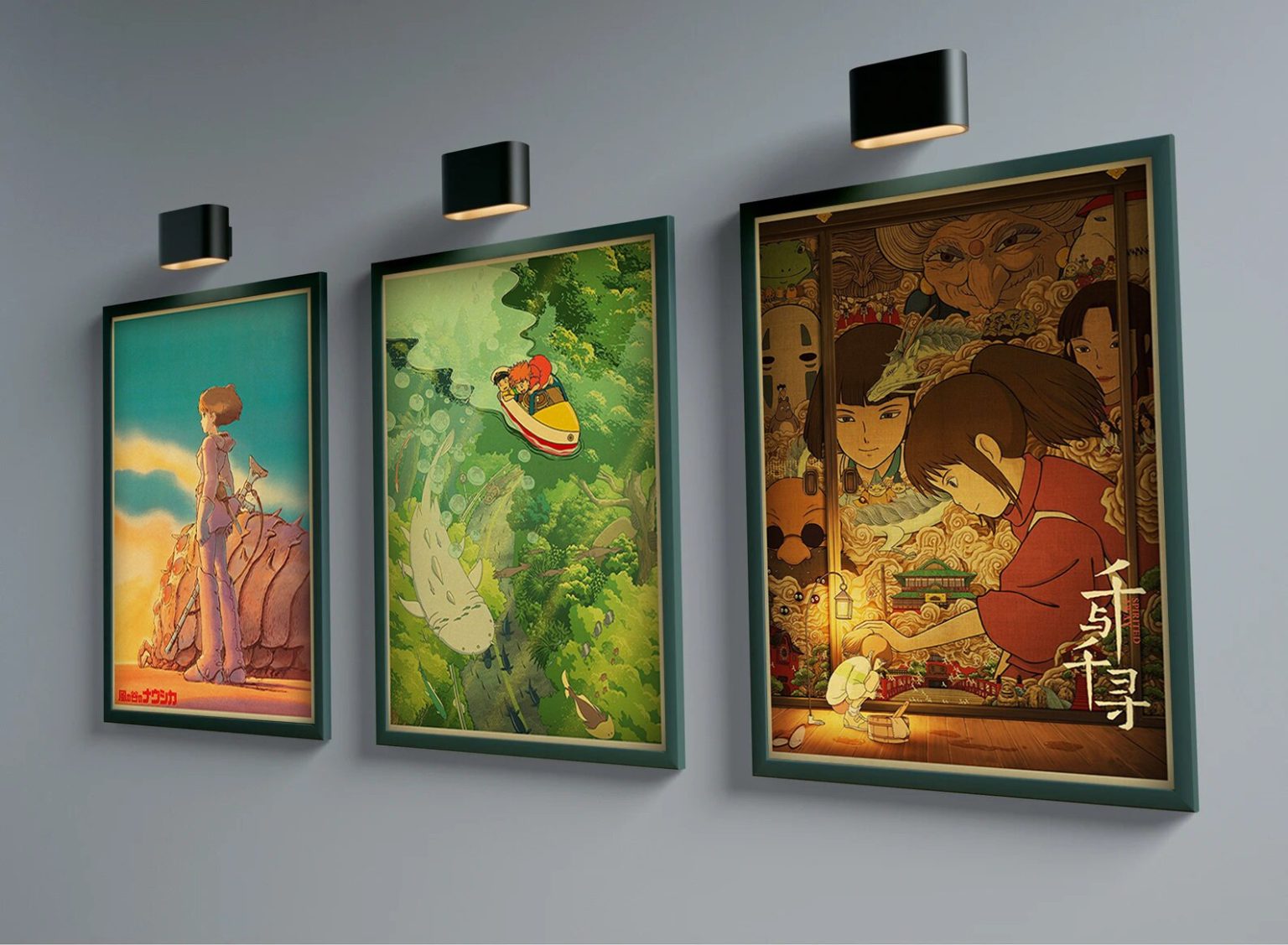 Studio Ghibli Vintage Art Anime Poster 36 Styles